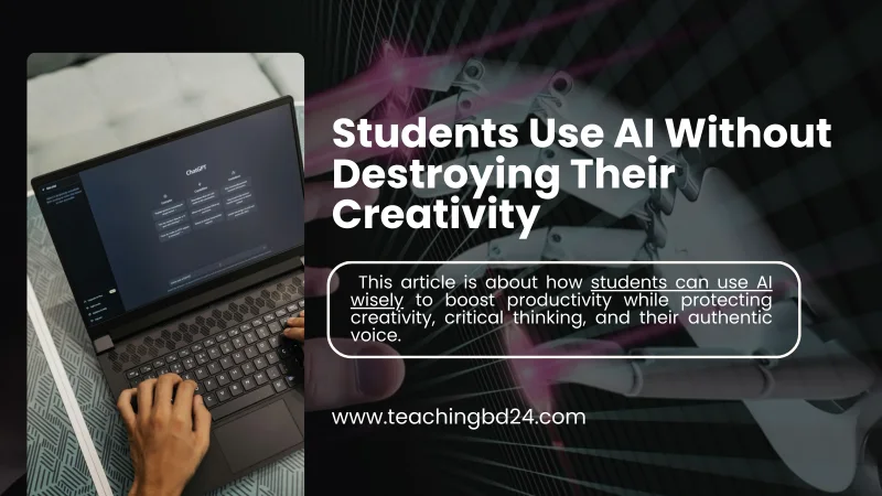 How Can Students Use AI Without Destroying Their Creativity? - Teaching ...